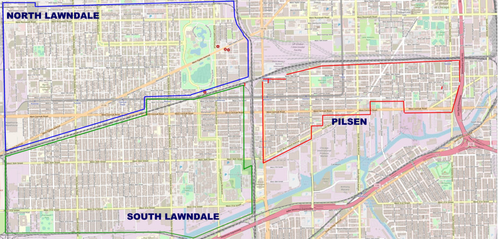 lawndaledistricts - Czech & Slovak American Genealogy Society of Illinois