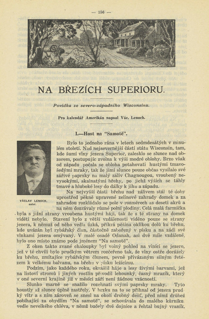 Vaclav Lenoch Story Teller - Czech & Slovak American Genealogy Society ...