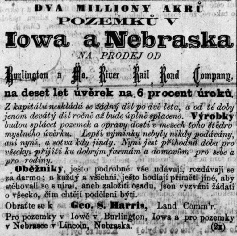 Czechs In Nebraska - Czech & Slovak American Genealogy Society of Illinois