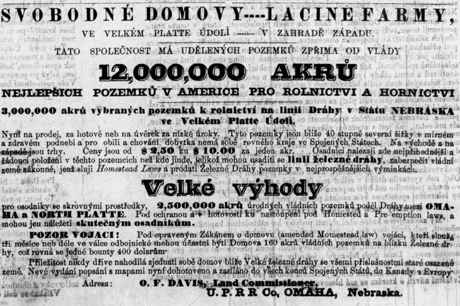 Czechs In Nebraska - Czech & Slovak American Genealogy Society of Illinois